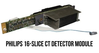 Philips 16-Slice CT Detector Module Lifespan and Cost Info