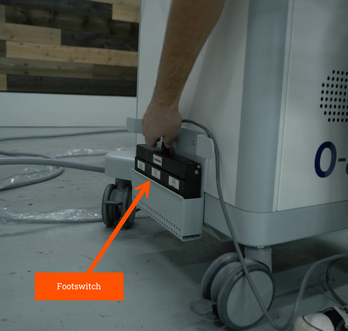 Using a Medtronic O-Arm with a Broken Hand Switch | Block Imaging