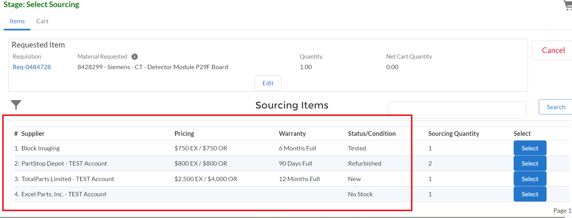 Sourcing Window Pro | Block Imaging