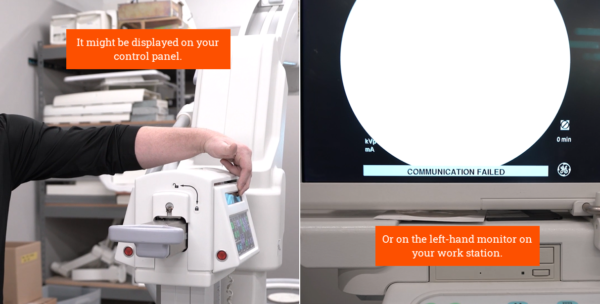 Experiencing Communication Failure on a C-arm? | Block Imaging