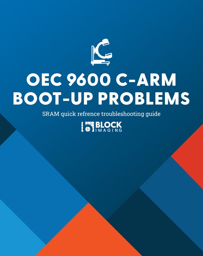 SRAM Card Troubleshooting Guide for OEC 9600 C-Arm