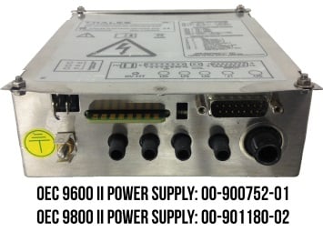 OEC Image Intensifier Power Supplies: Lifespan and Cost Info