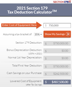 The Current State of the Section 179 Tax Deduction
