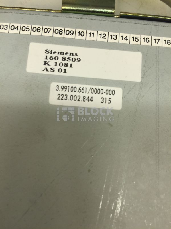 1608509 - Siemens - CT - Control Panel Key | Block Imaging