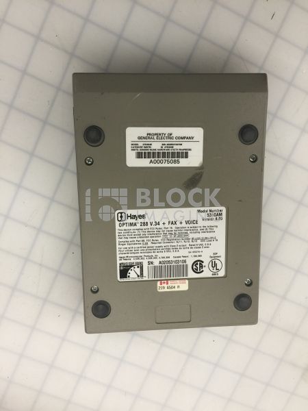 2154046 - GE - CT - Modem | Block Imaging