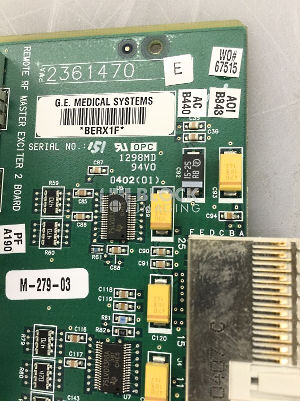 2361470 - GE - MRI - Remote RF Master/Exciter 2 Board | Block Imaging