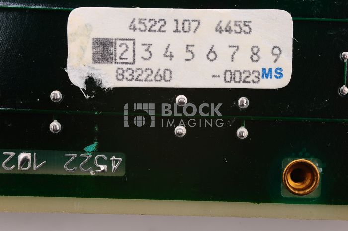 4522-107-44552 - Philips - C-Arm - PCB Primary Control Right | Block ...