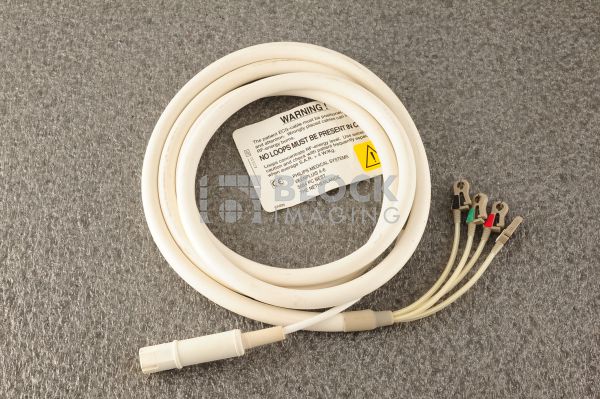 4522-131-60763 - Philips - MRI - 4 Lead Flex VCG Cable | Block Imaging