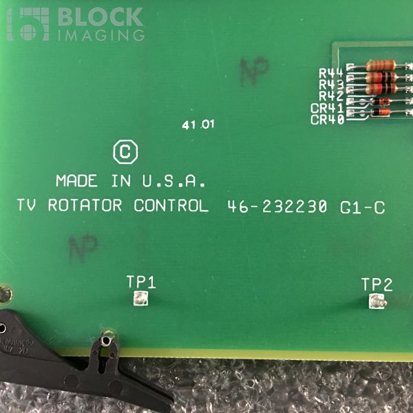 46-232230G1 - GE - X-Ray - TV Rotator Control Board | Block Imaging