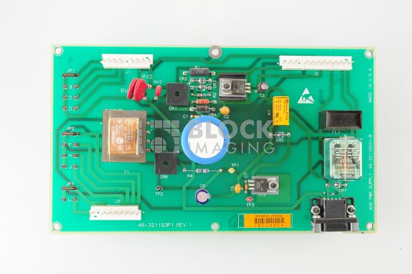 46-321192G1 - GE - X-Ray - Aux. Power Supply Board | Block Imaging