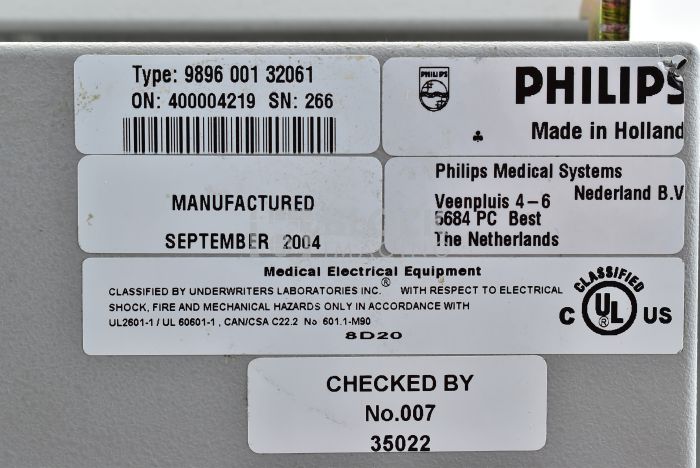 9896-001-32061 - Philips - Cath/Angio - TSO Geometry Biplane Var ...