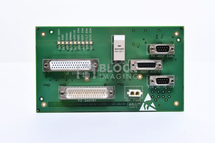 4550-141-03181 - Philips - CT - CRC SDB Panel | Block Imaging
