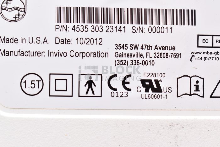 4535-303-23141 - Philips - MRI - 16 Channel Head Neck Coil | Block Imaging