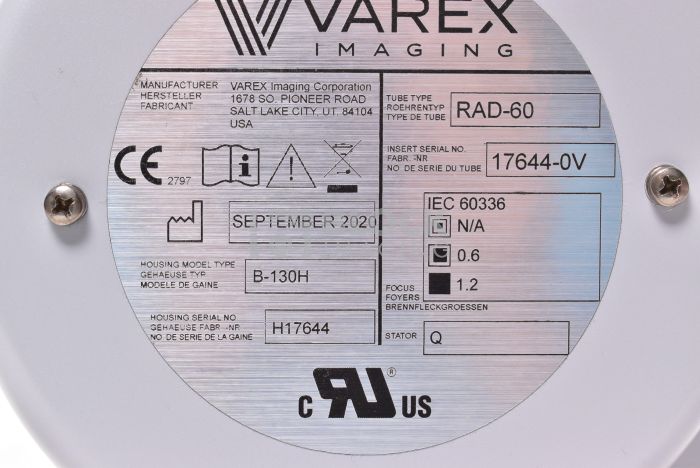 RAD-60,B-130H - Carestream - X-Ray - RAD-60, B-130H X-ray Tube | Block ...
