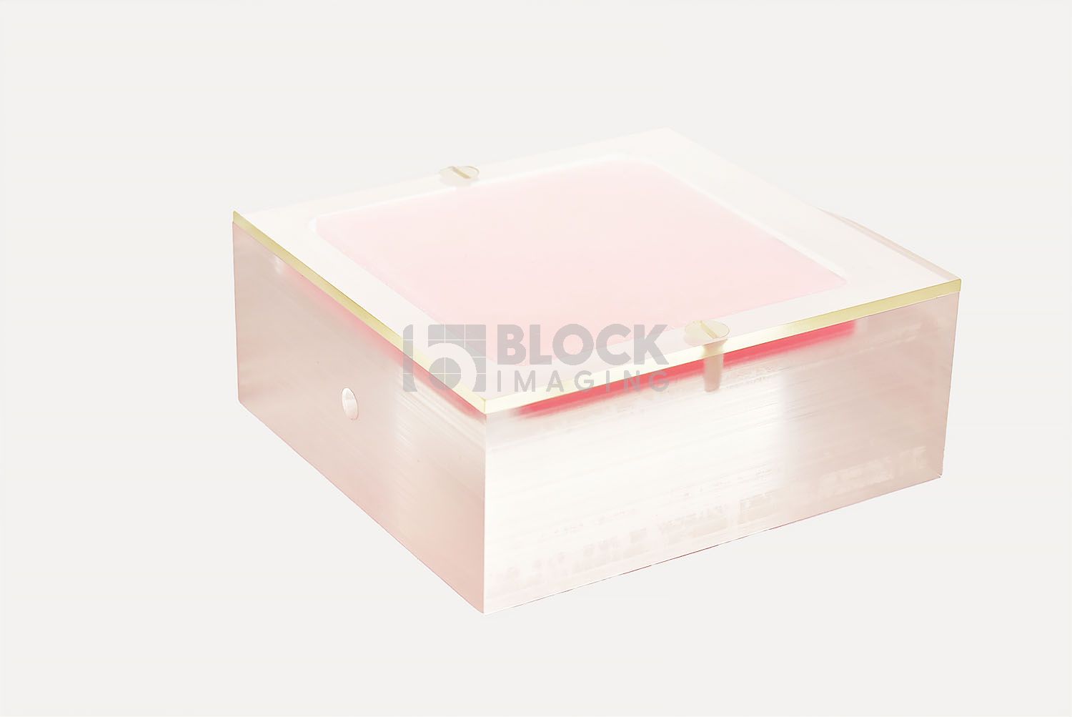 18-220 - GE - Mammography - ACR Standard 16 cells Phantom | Block Imaging